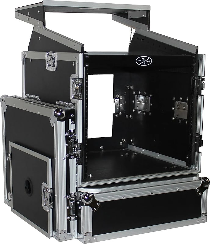 T-10MRLT 10U Rack x 10U Top Mixer DJ Combo Flight Case | Reverb