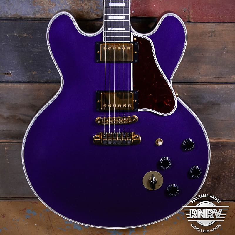 2008 Gibson BB King Lucille GEM Amethyst Purple Collectors | Reverb