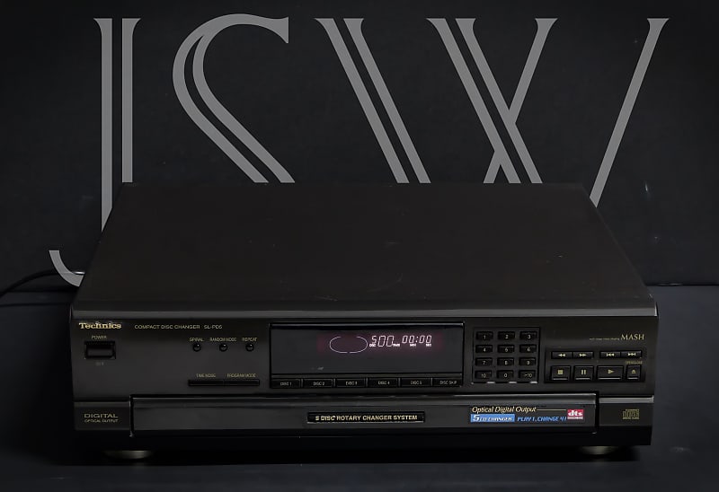 Technics SL-PD5 Carousel 5 Disc CD Changer | Reverb