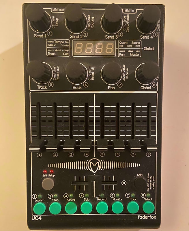 Faderfox UC4 | Reverb