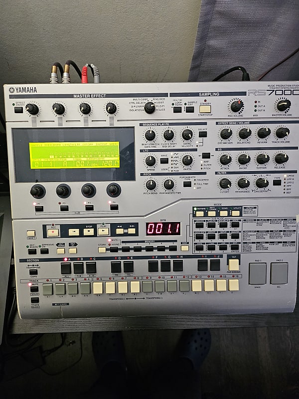 Yamaha RS7000 Production Workstation 2000s Silver | Reverb