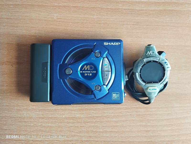 Sharp MD SS 312 1998 - Sharp MD 312 1998 - Sharp Walkman | Reverb