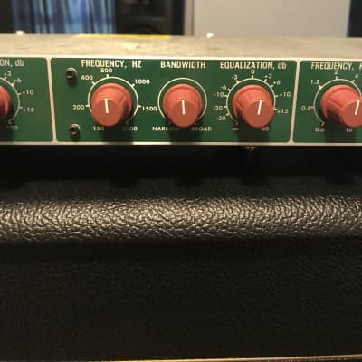 Furman PQ-3 Green Face 3 Band Parametric Equalizer EQ/Preamp | Reverb