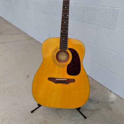 Rare Solid Top Silvertone (By Samick) SSAW-028GSA Acoustic | Reverb