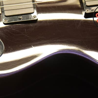 2010 Gibson Custom Shop Les Paul Custom Stealth "Purple Widow | Reverb
