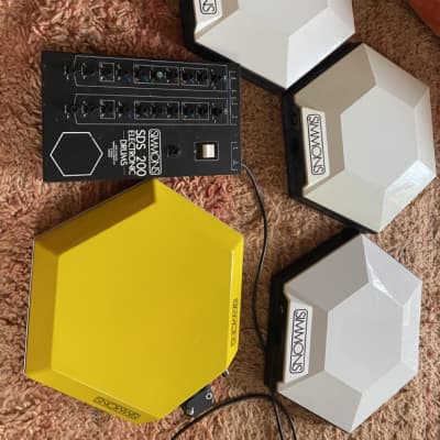 Simmons SDS 200 SDS1 2x Pads and 2 channel ANALOG Drum | Reverb