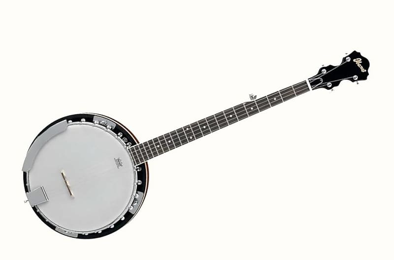 Ibanez B50 5-String Banjo with Mahogany Back + Aluminum Ring | Reverb