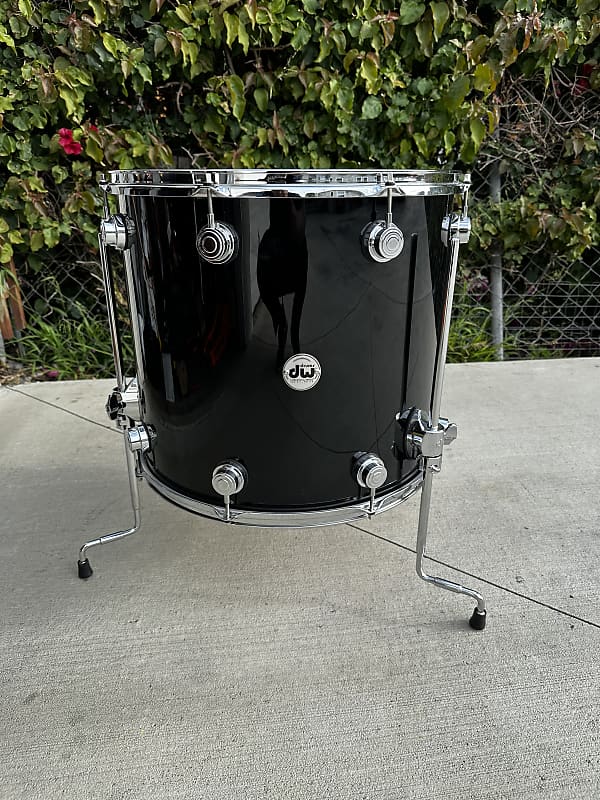 DW Collector's Series 16x18 Maple Mahogany Floor Tom | Reverb