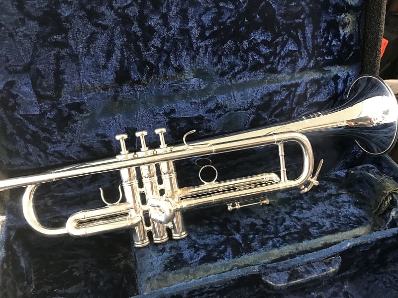 Benge Los Angeles Large-Bore Professional Bb Trumpet - Silver | Reverb