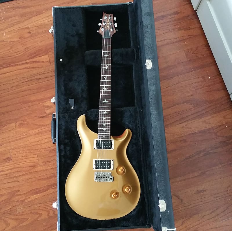 Paul Reed Smith Custom 24 2004 Gold Top Solid Rosewood Neck | Reverb