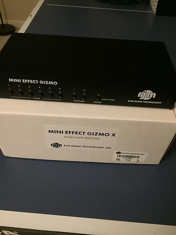 RJM Mini Effect Gizmo 2010s - Black | Reverb