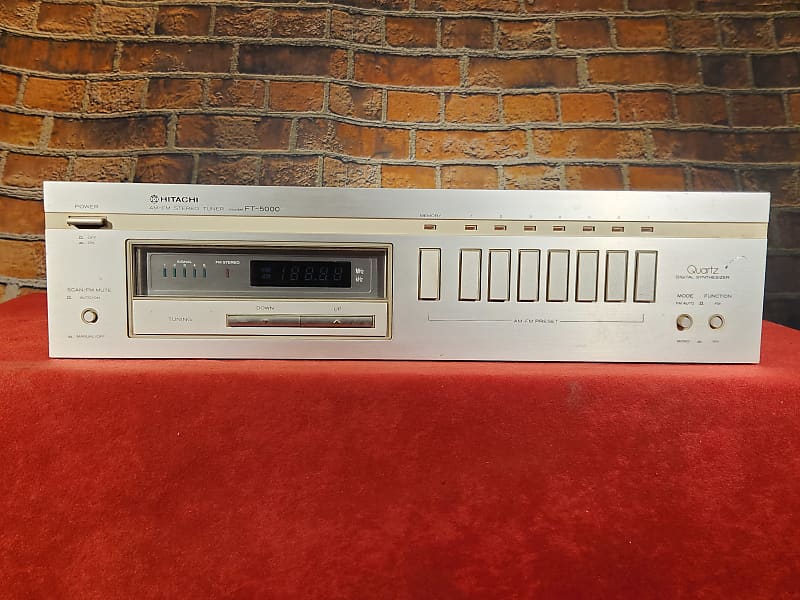 Hitachi FT-5000 AM-FM Stereo Tuner | Reverb