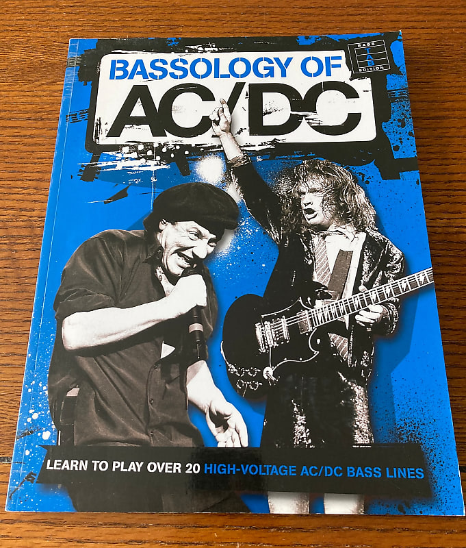 Bassology of AC/DC bass tab book | Reverb