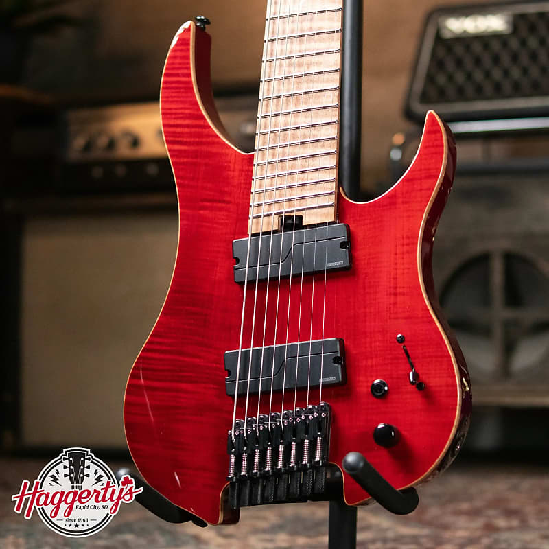 Legator G8FX Prototype Ghost 8-String - Red | Reverb