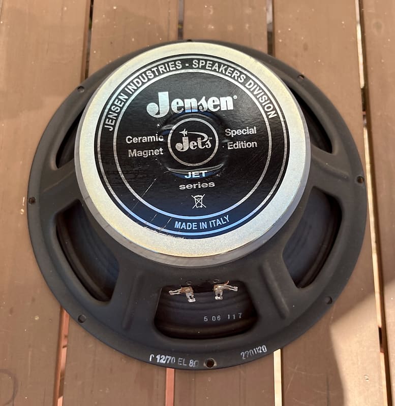 Jensen Jet Series Electric Lightning EL 12/70, 70 Watts 8 Ohm | Reverb