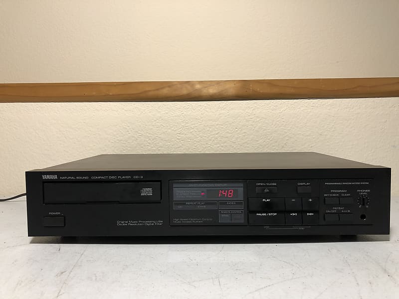 Yamaha CD-3 CD Changer Vintage Home Audio Audiophile Japan | Reverb