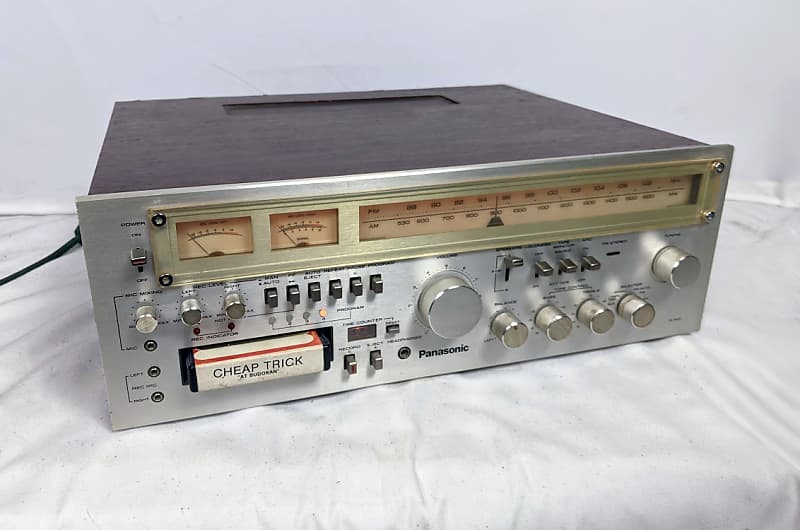Vintage Panasonic RA-6800 AM/FM Receiver / 8-Track Stereo | Reverb