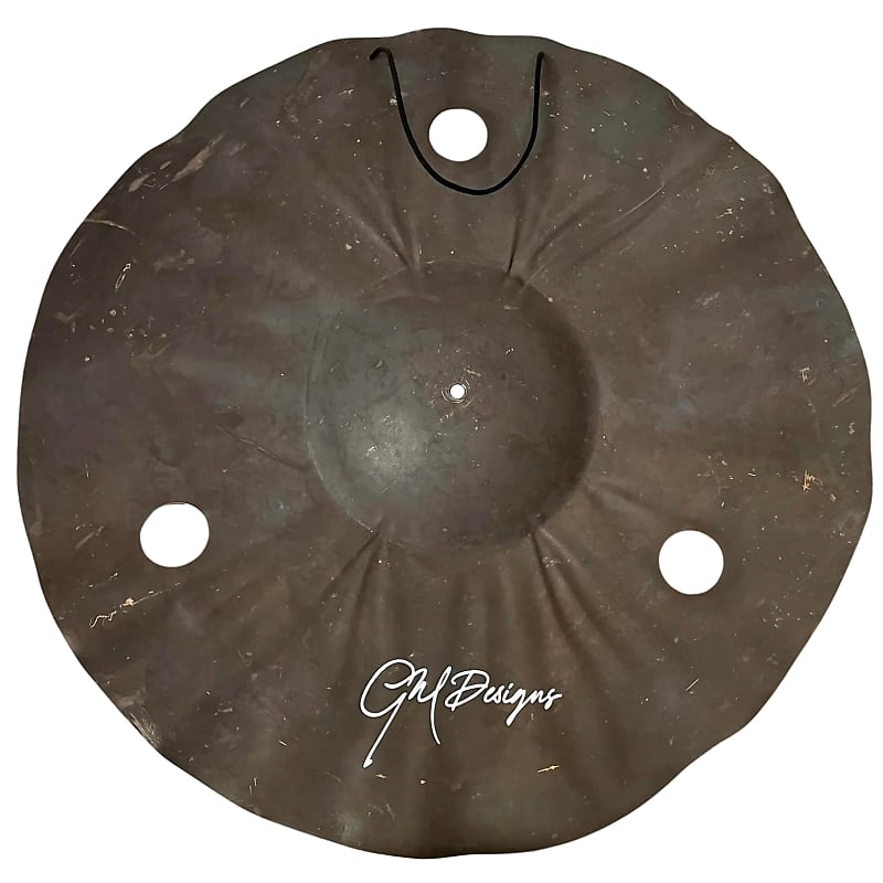 24" GM Designs Custom Raw Cymbal w/ 10" Jupiter Bell! - | Reverb