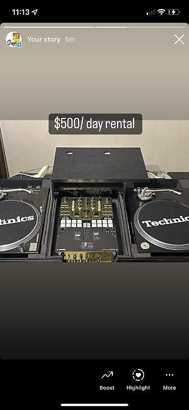 Technic Al-1200MK2 2002 Black | Reverb