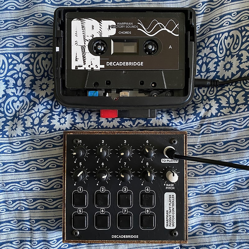 DecadeBridge Warpman controller and modified Cassette | Reverb Canada