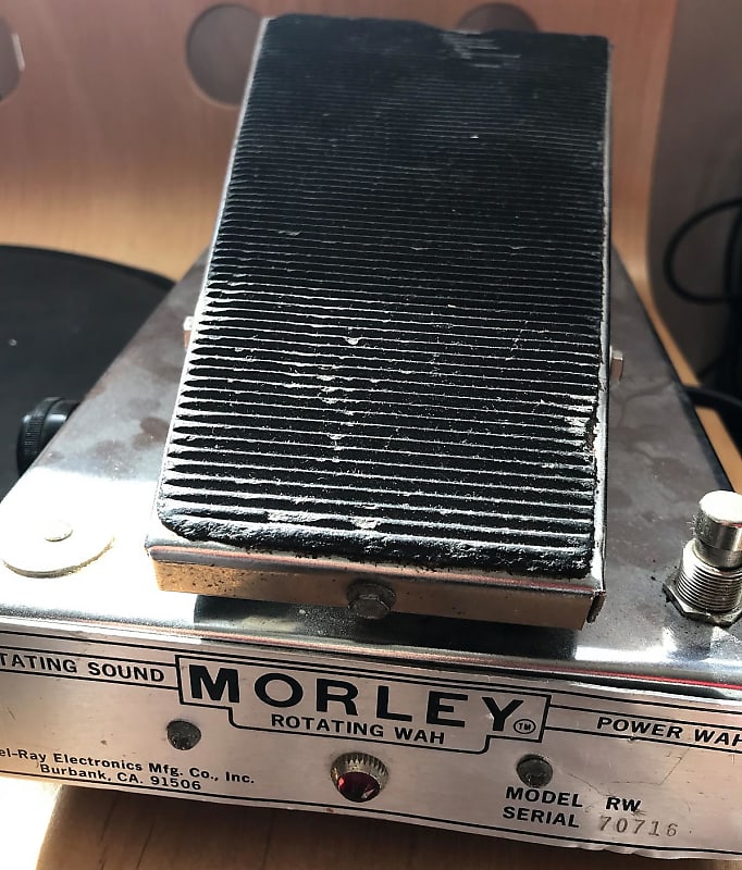 Morley Rotating Wah 1970s silver - Not functioning / for | Reverb