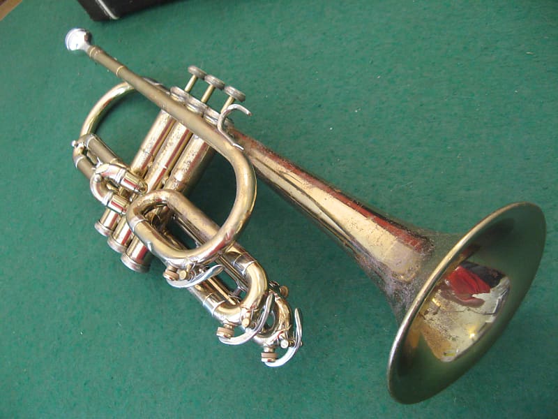 Holton Model 25 Cornet 1955 - Reconditioned - Original Case | Reverb