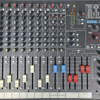 Soundcraft Spirit FX8 mixer w/ Lexicon effects & Rack ears | Reverb