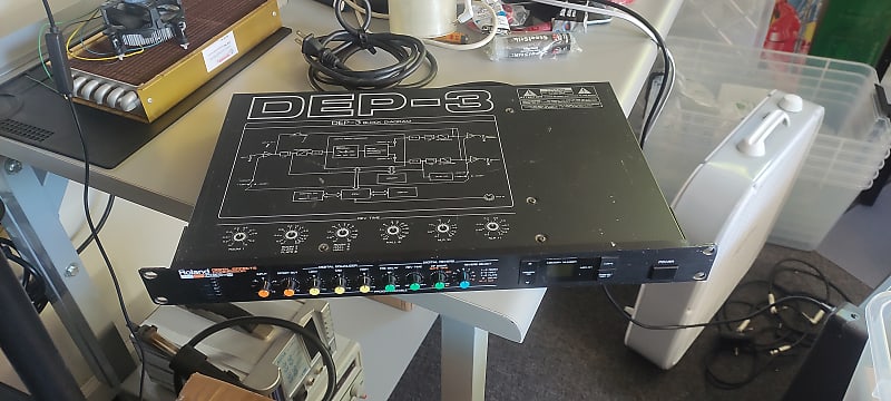 Roland DEP-3 Digital Effects Processor Delay Reverb Good | Reverb