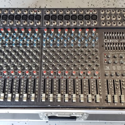 Carvin C1644P Powered Concert Series Mixer 1200 Watts 16 | Reverb