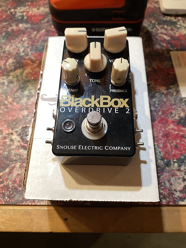 Snouse BlackBox Overdrive 2 Pro Stage Mod 2020 - Black | Reverb