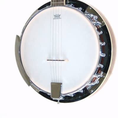Oscar Schmidt OB4-A Gloss 5 string banjo with resonator and | Reverb