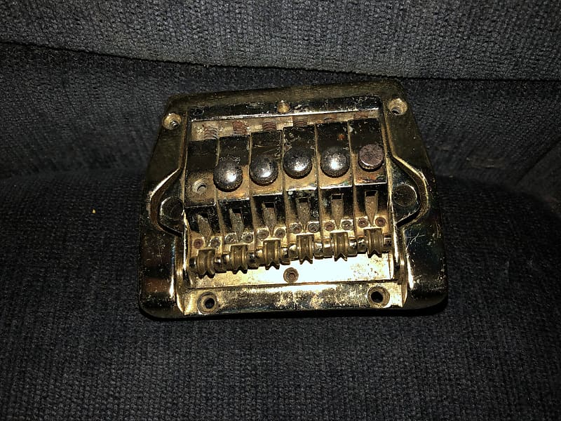 Accutune Gold tremolo bridge | Reverb
