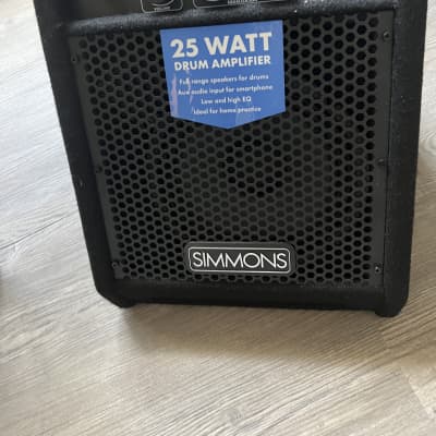 Simmons DA25 2018 - Black Felt like | Reverb