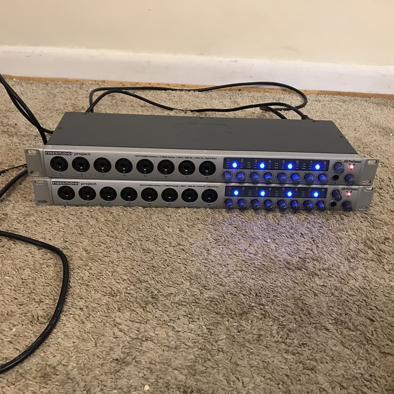 Lot of 2 PreSonus Firestudio Project 10x10 FireWire Audio | Reverb