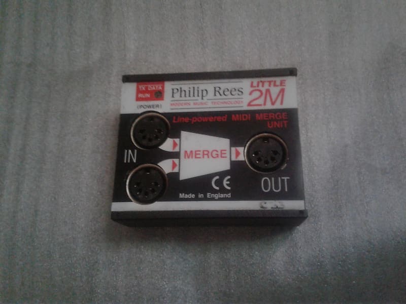 Classic MIDI Merge Box Philip Rees Little 2M 2in-1out, | Reverb UK
