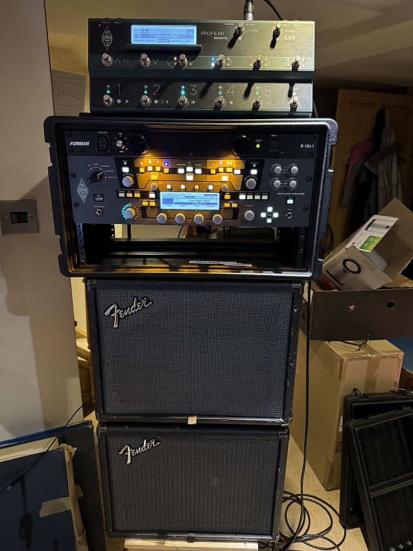 Kemper Profiler Power Rack, Remote, Furman 10-M Lx E, SKB | Reverb UK