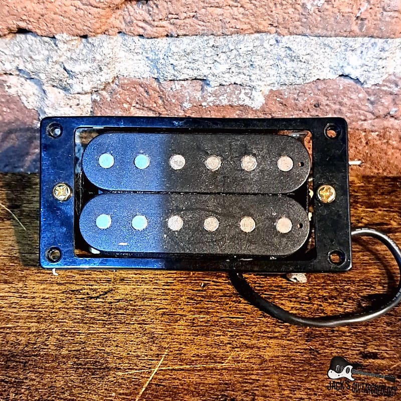 Economy Humbucker Pickup with Pickup Ring (2000s - Black) | Reverb