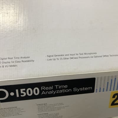 Samson D-1500 RTA / Spectrum Analyzer/ Real time | Reverb Australia