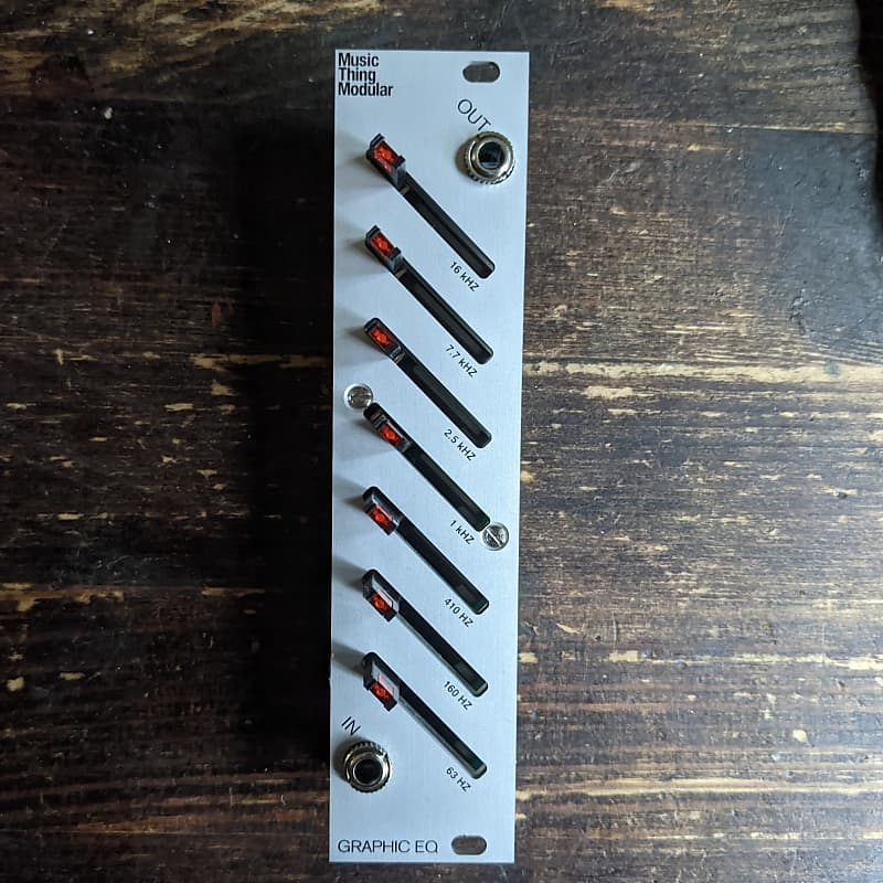 Music Thing Modular Graphic EQ Silver | Reverb