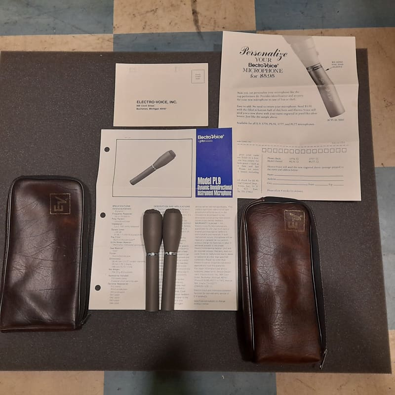 Electro-Voice Model PL9 Dynamic Microphone | Reverb