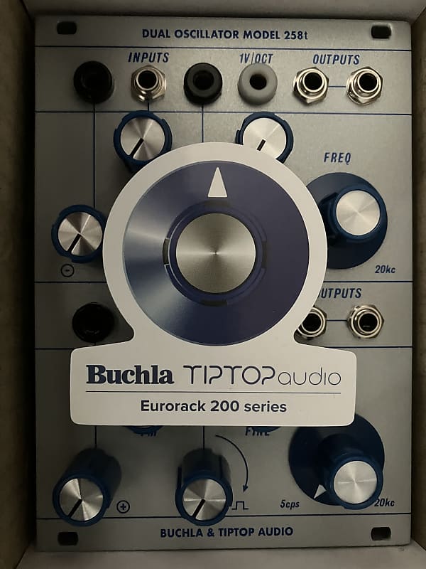 Buchla & TipTop Audio - 258t Dual Oscillator / Mint - Open | Reverb