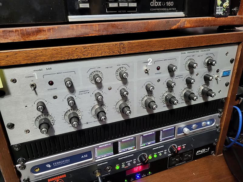 Urei 546 Dual Parametric EQ Silver | Reverb