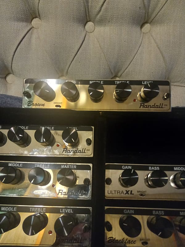 Randall MTS modules 2002 to 2009 - Black/silver | Reverb