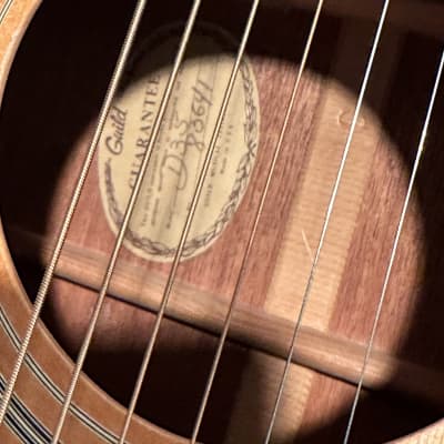 Guild D35 1972-1974 - Natural | Reverb