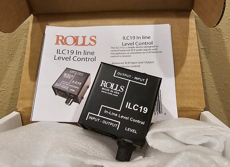 Rolls ILC19 [Line Level XLR Level Control] | Reverb