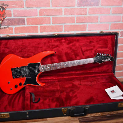 Hamer USA Phantom Custom A5 Red 1985 w/OHSC | Reverb