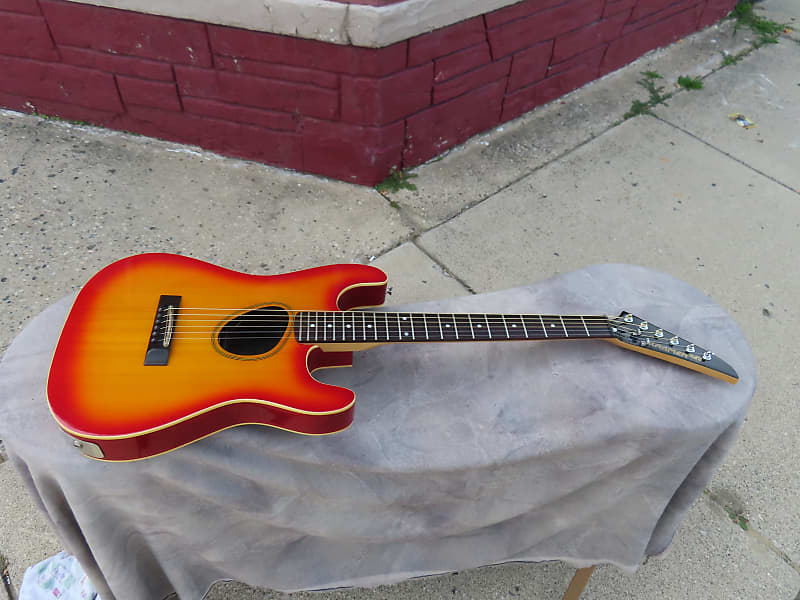 KRAMER FERRINGTON KFS-2 1986-7 CHERRY BURST RARE near MINT 1 | Reverb