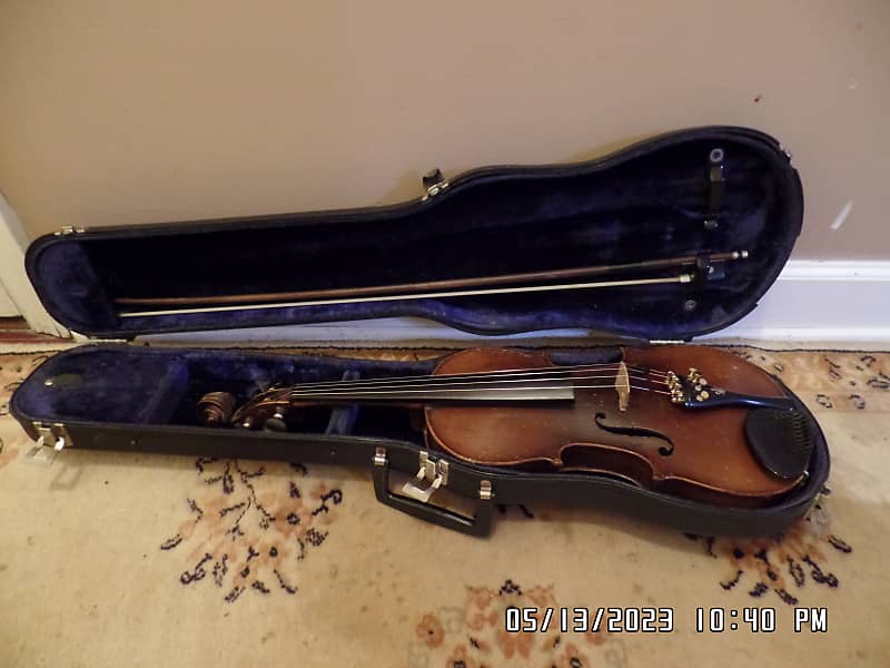 Vintage Antonio Stradivarius 4/4 violin copy made in | Reverb