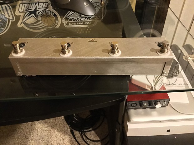 Loop Master 4 Loop Tru-bypass Switcher Chrome | Reverb