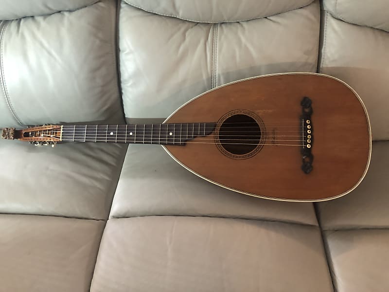 6 String Lute Guitar. Fantastic Sound! German Vintage. Solid | Reverb